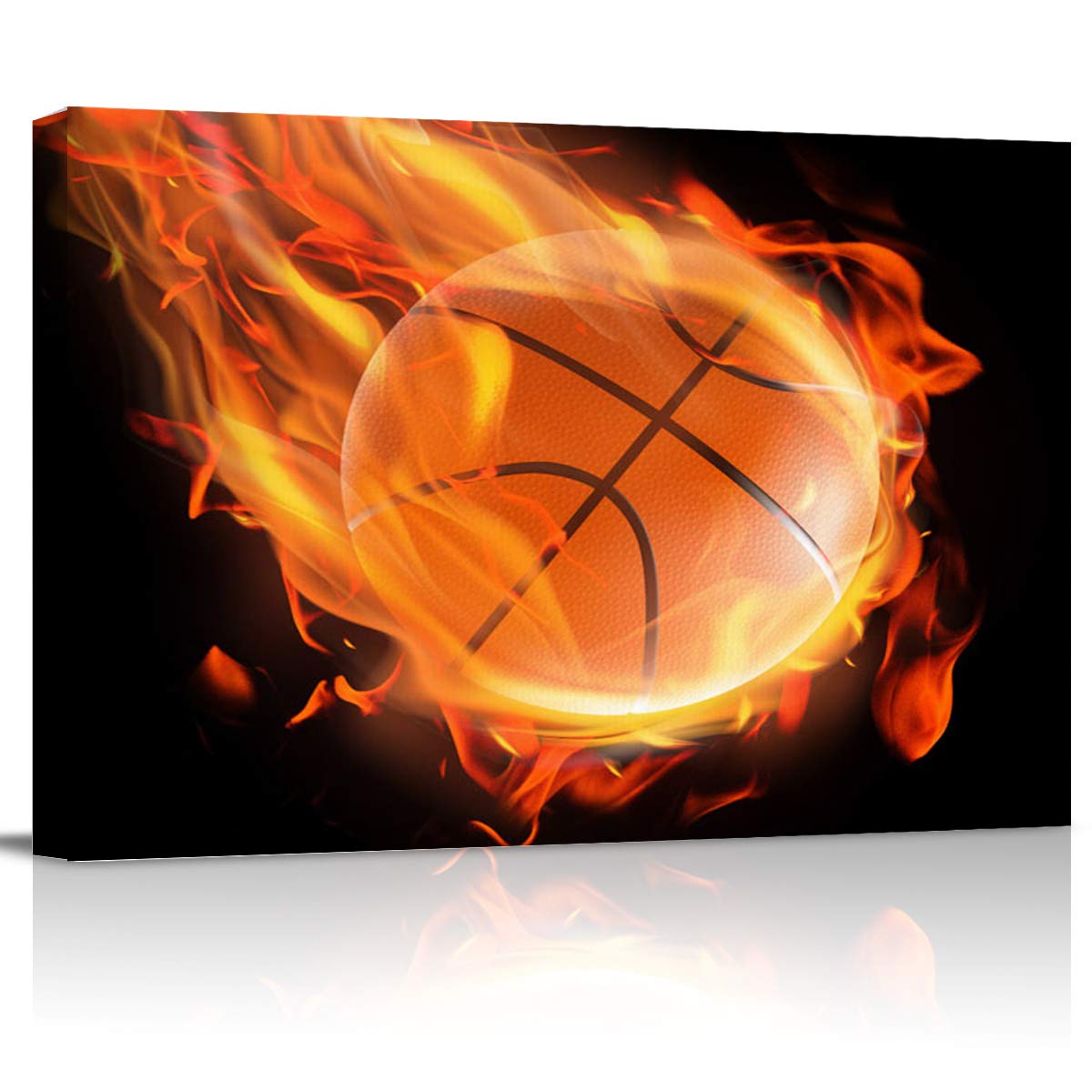Abstract Basketball Painting