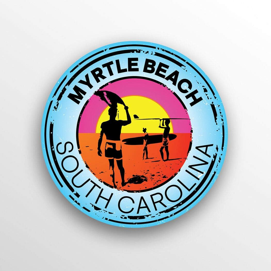 Amazon.com: JB Print Myrtle Beach South Carolina Swim Boat Kayak Water ...