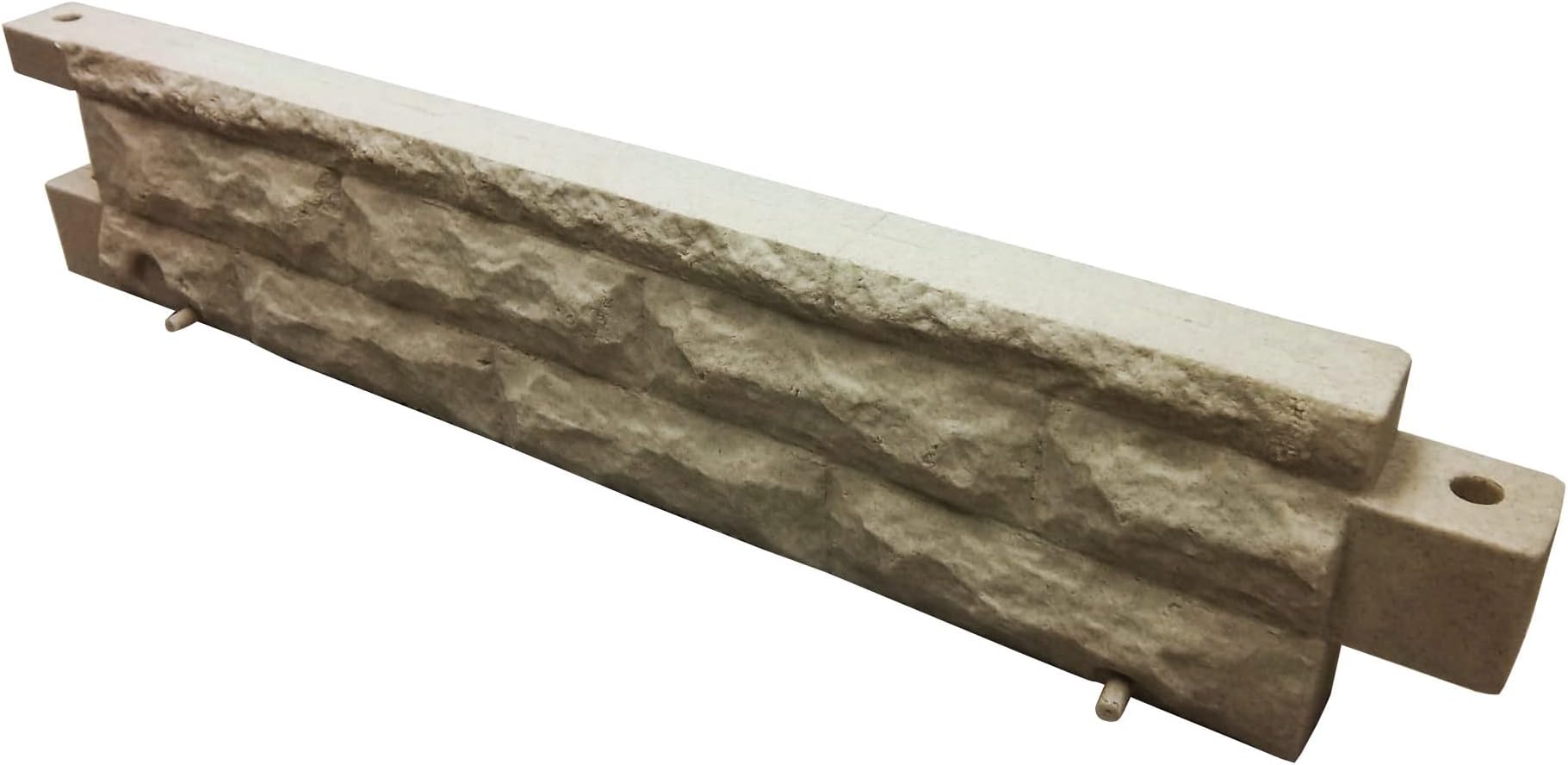 Amazon.com: Garden Wizard 4 Foot Stone Landscape Border Wall - Sandstone