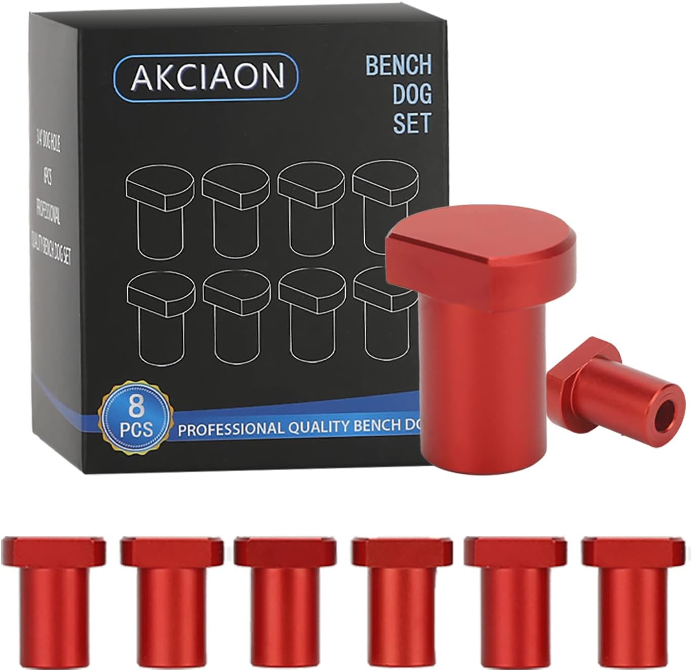 Taytools 774526 Low Profile 1/2” Workbench Bench Dogs Stoppers Pegs ...