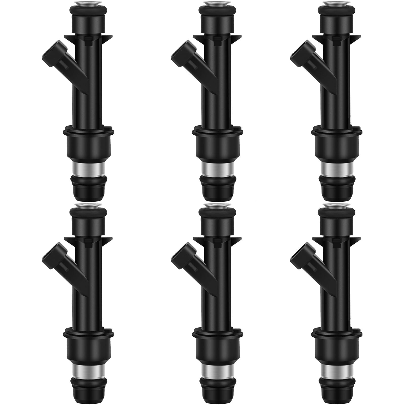 Amazon.com: Fuel Injectors ECCPP 6pcs 2 Hole Fuel Injector Kit 25323971 ...