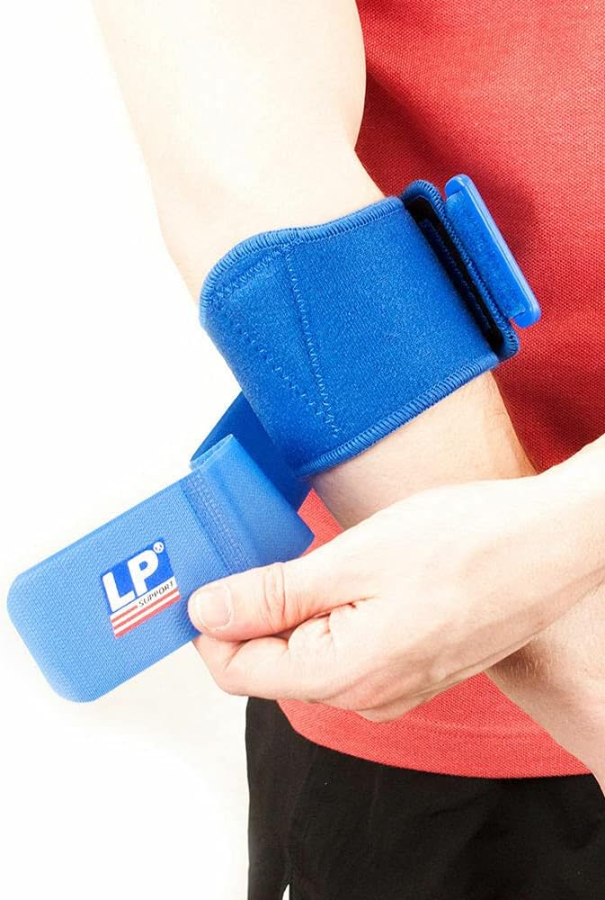 SDA Tennis & Golf ELBOW WRAP with Triangular PRESSURE POINT by LP ...