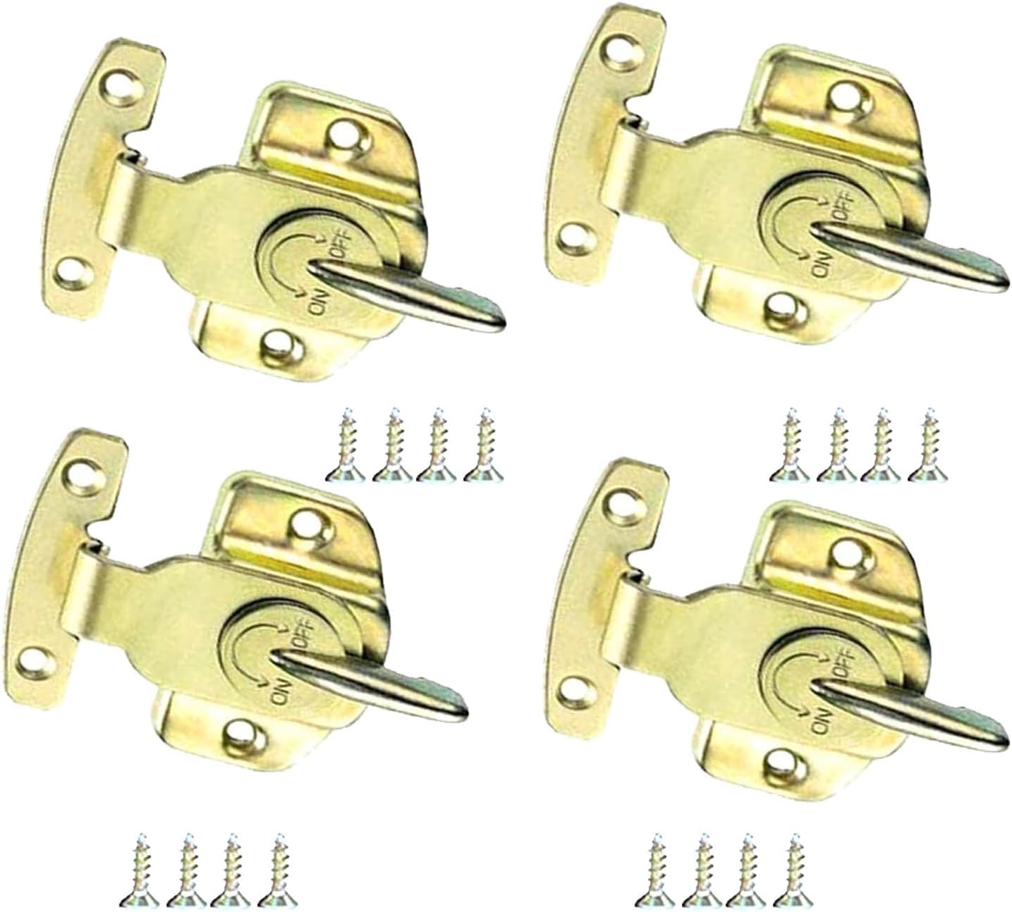 Sopepoyie Metal Table Locks Table Connector Buckle Latches Door Drawer ...