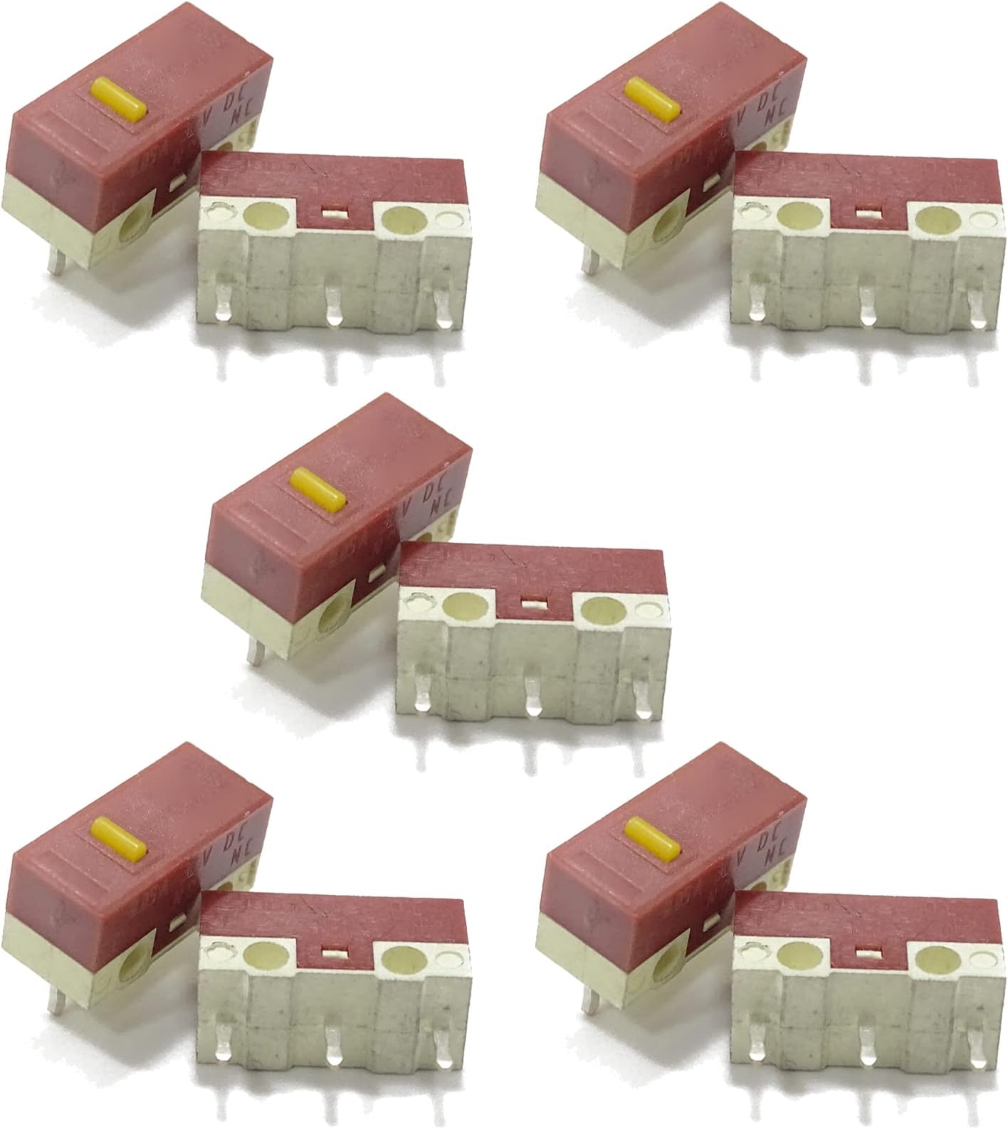 Amazon.com: Lily Brown 2/10Pcs HUANO Original Mouse Micro Switch 3Pins ...