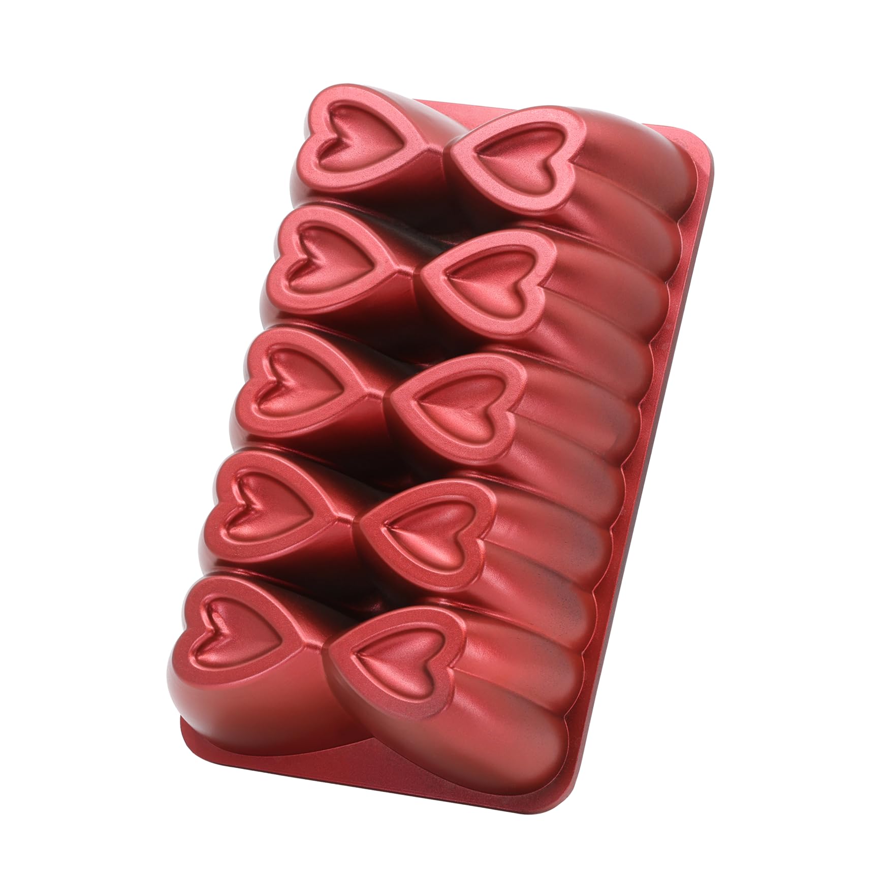 Snapklik.com : MIENCA Heart Shape Aluminum Cake Pan, Titanium Coating ...