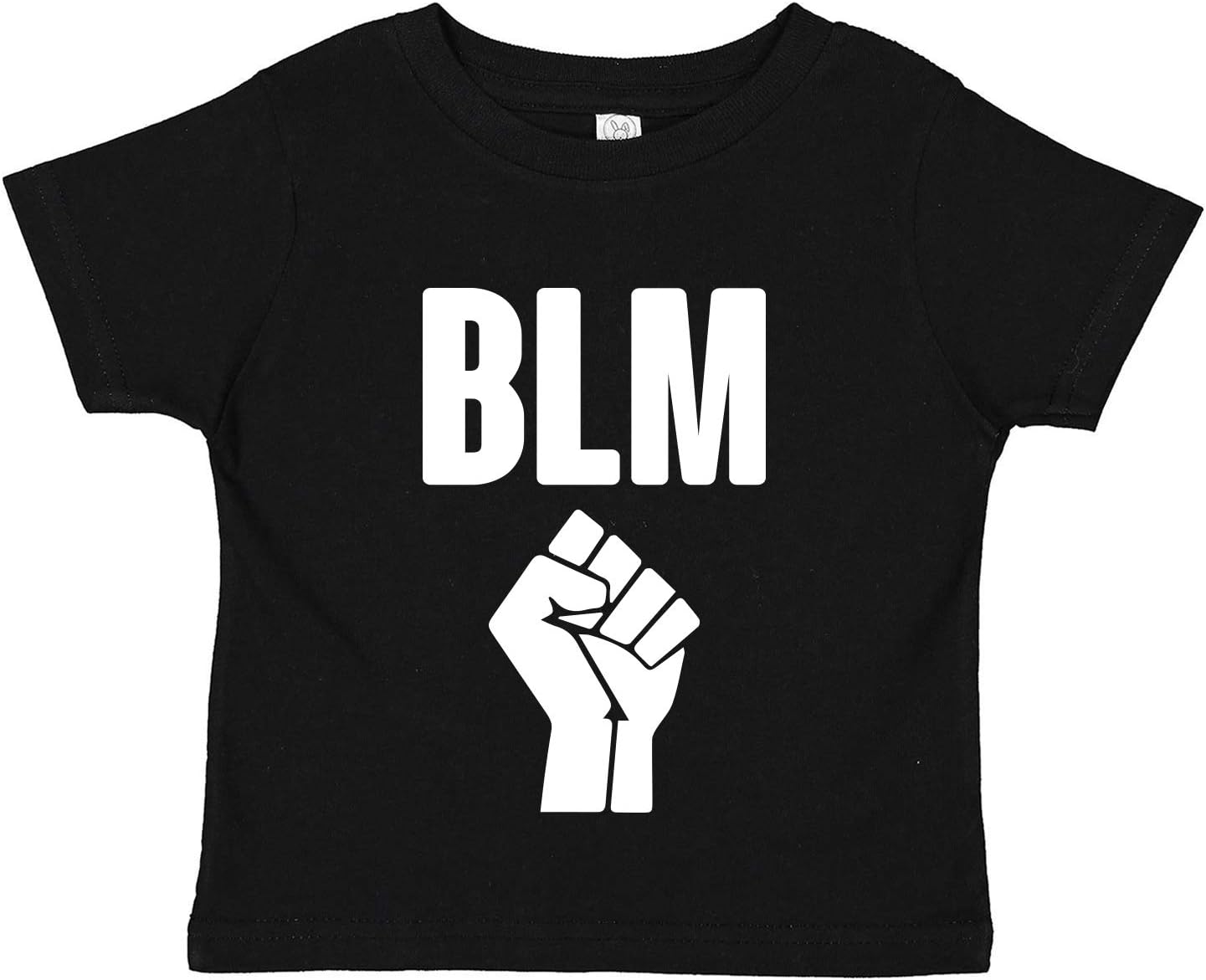Amazon.com: BLM Black Lives Matter Fist Infant Baby Toddler Tee Shirt ...