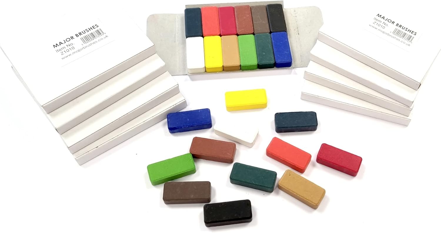 Major Brushes Assorted Set of 12 Watercolour Refills - 10 Packs ...