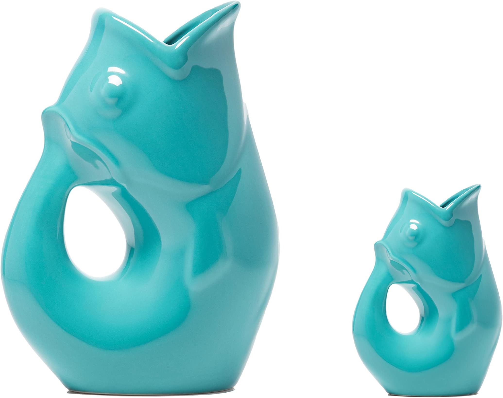 Amazon.com: Gurgle Pot Fish Pitcher - Set of 2, French Inspired Design ...