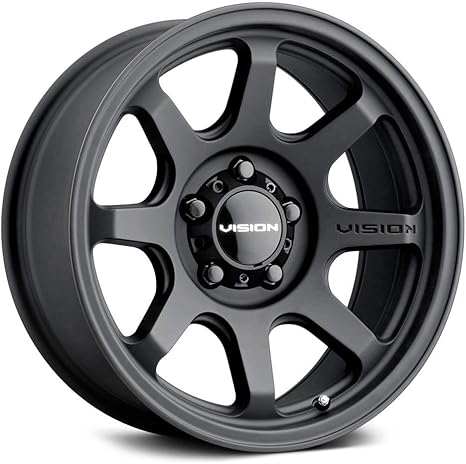 Amazon.com: Vision 351 FLOW Custom Wheel - 16x8, 0 Offset, 6x139.7 Bolt ...