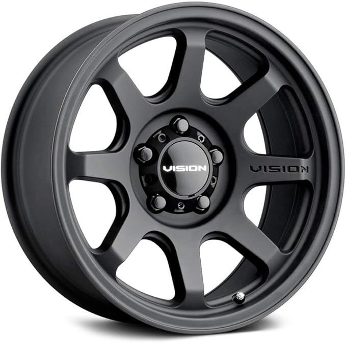 Amazon.com: Vision 351 FLOW Custom Wheel - 16x8, 0 Offset, 6x139.7 Bolt ...