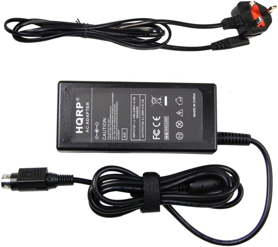 HQRP AC Adapter compatible with Epson TM-U220 TM-U230 TM-U295 TM-U325D ...