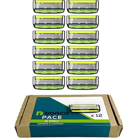 Amazon.com: Dorco Pace 7 - World's First and Only Seven Blade Razor ...