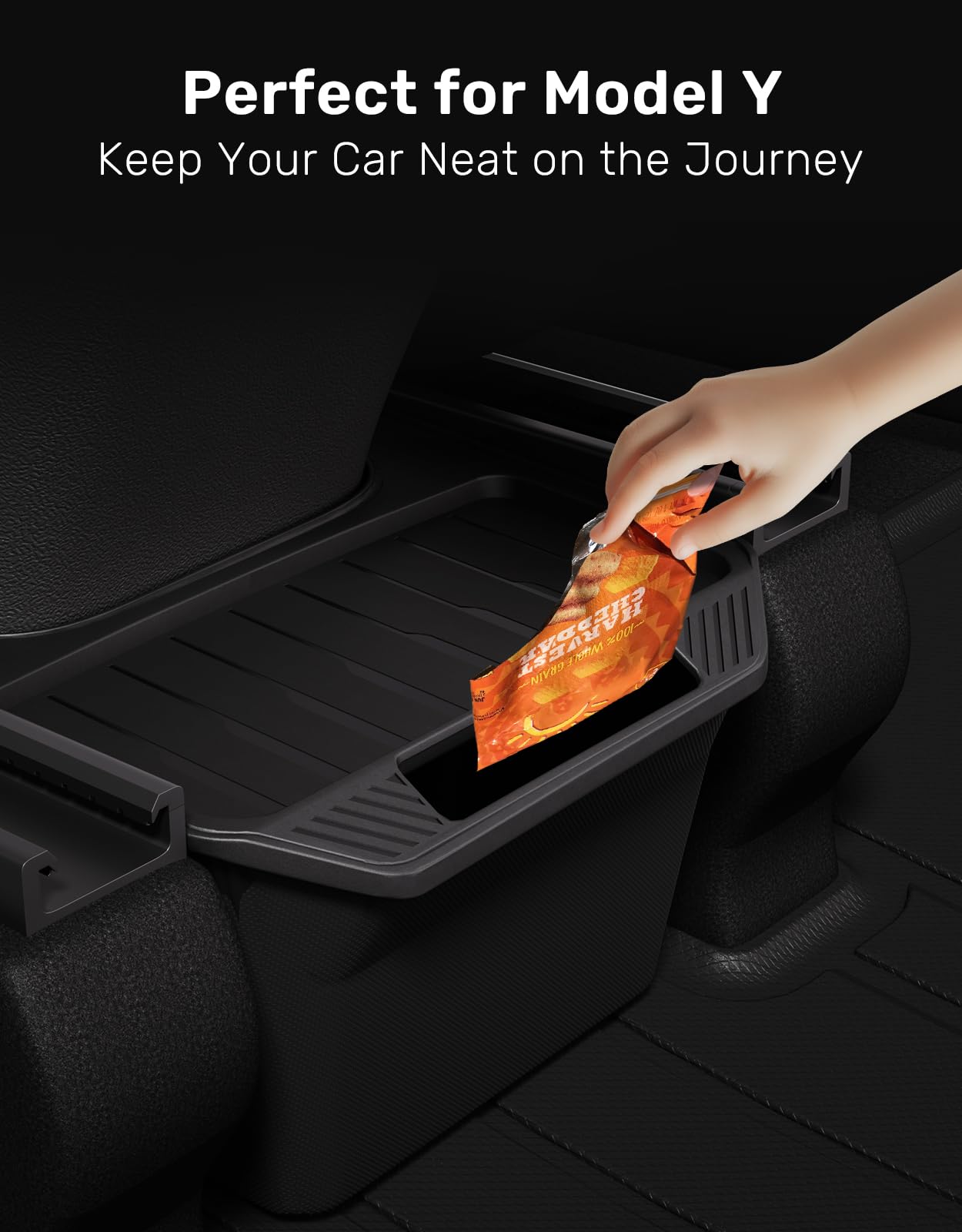 Snapklik.com : Zanch Tesla Model Y Trash Can, Easy To Clean, Ultra ...