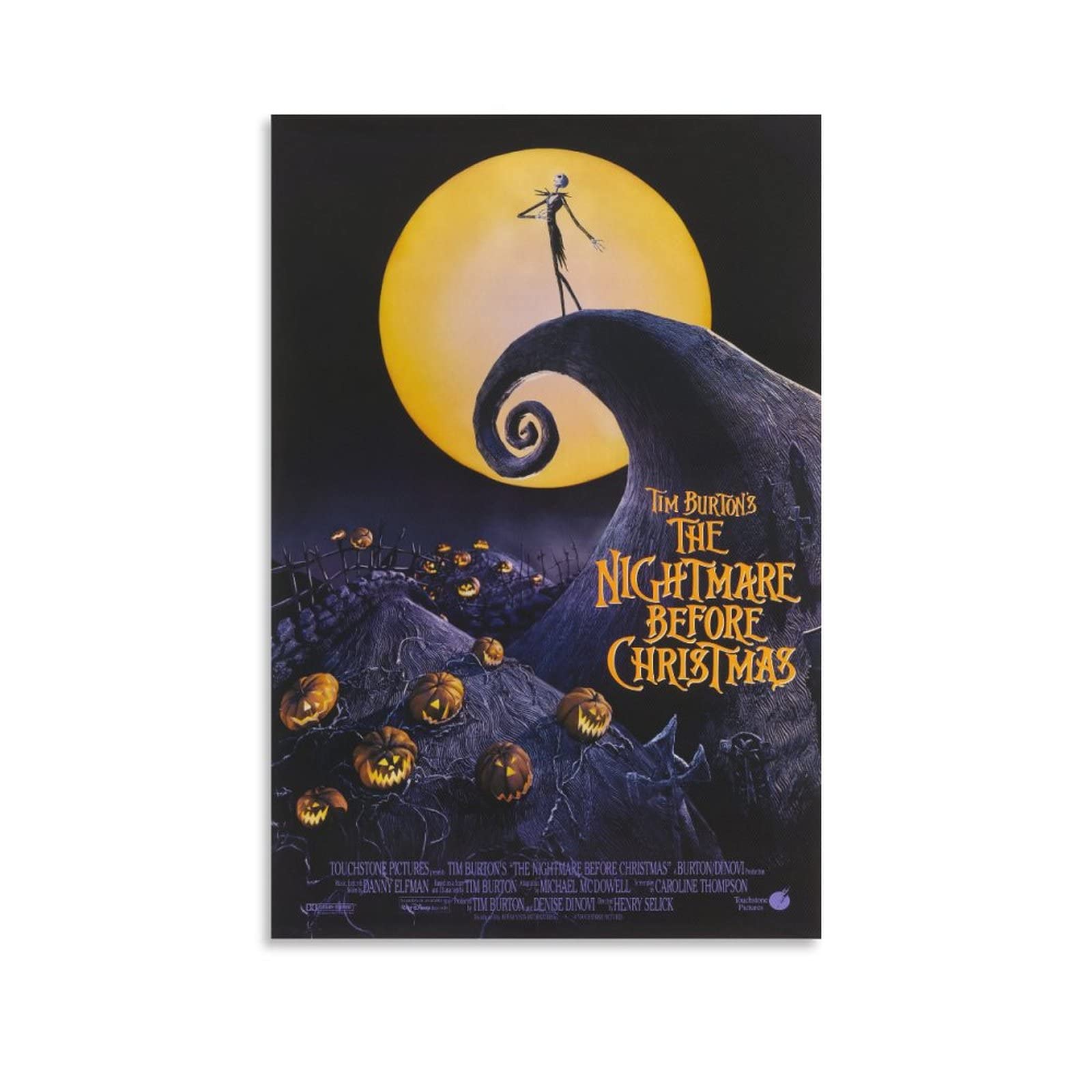 Nightmare Before Christmas Poster High Resolution