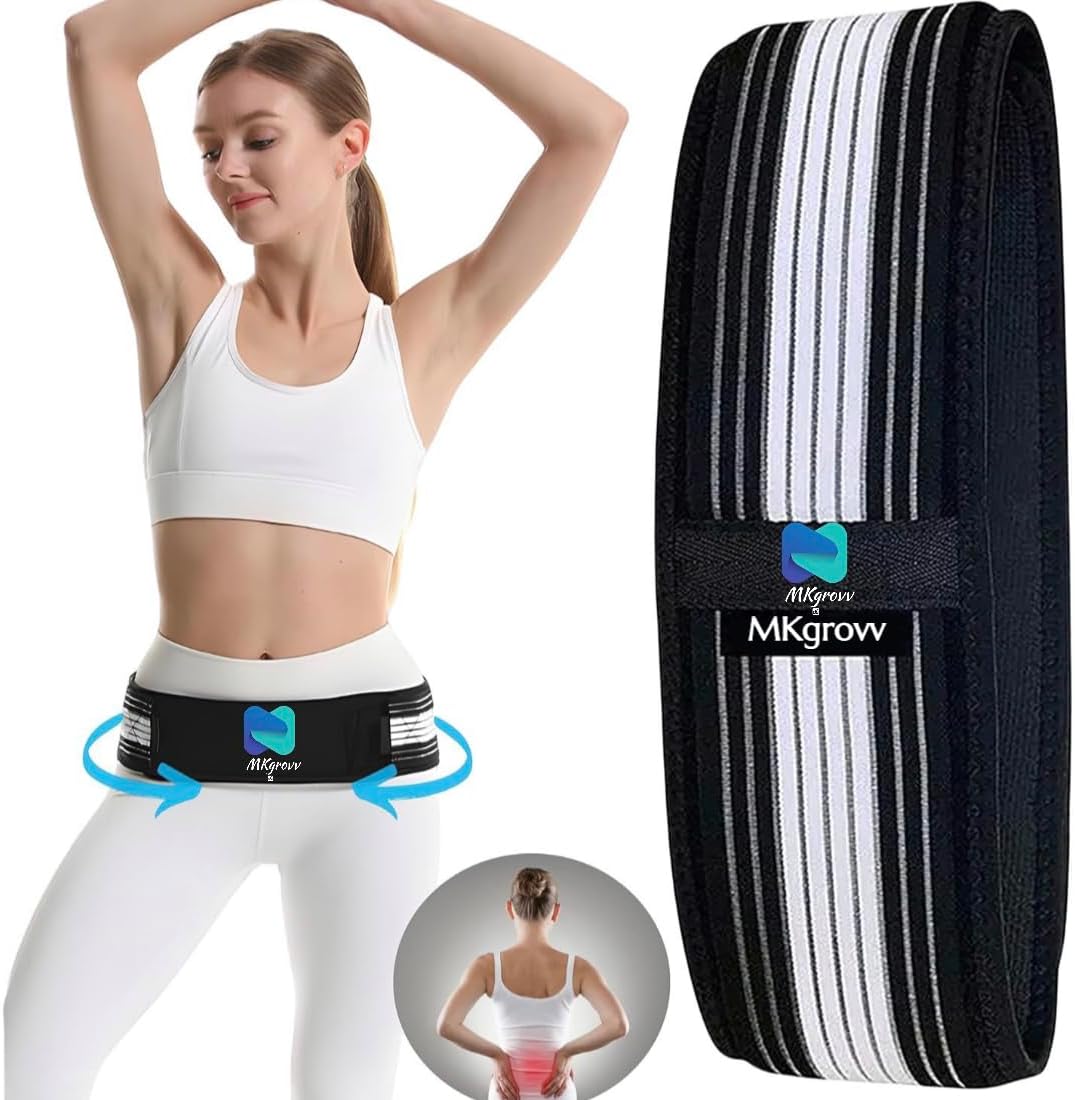 Buy MKgrovv Safe for post-pregnancy Sacroiliac SI Joint Hip Belt ...