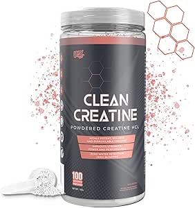 Clean Creatine HCl Powder - Pure Creatine Hydrochloride for Men & Women ...