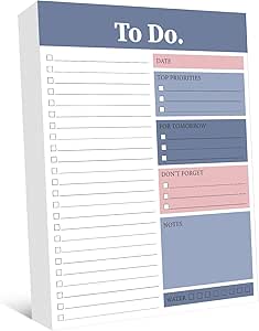 Amazon.com : 300 Sheets To Do List Notepad Things To Do Memo Writing ...