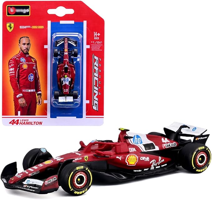 Amazon.com: 1:64 F1 Model for Ferrar F1 2025 SF25 16# Charles Leclerc ...