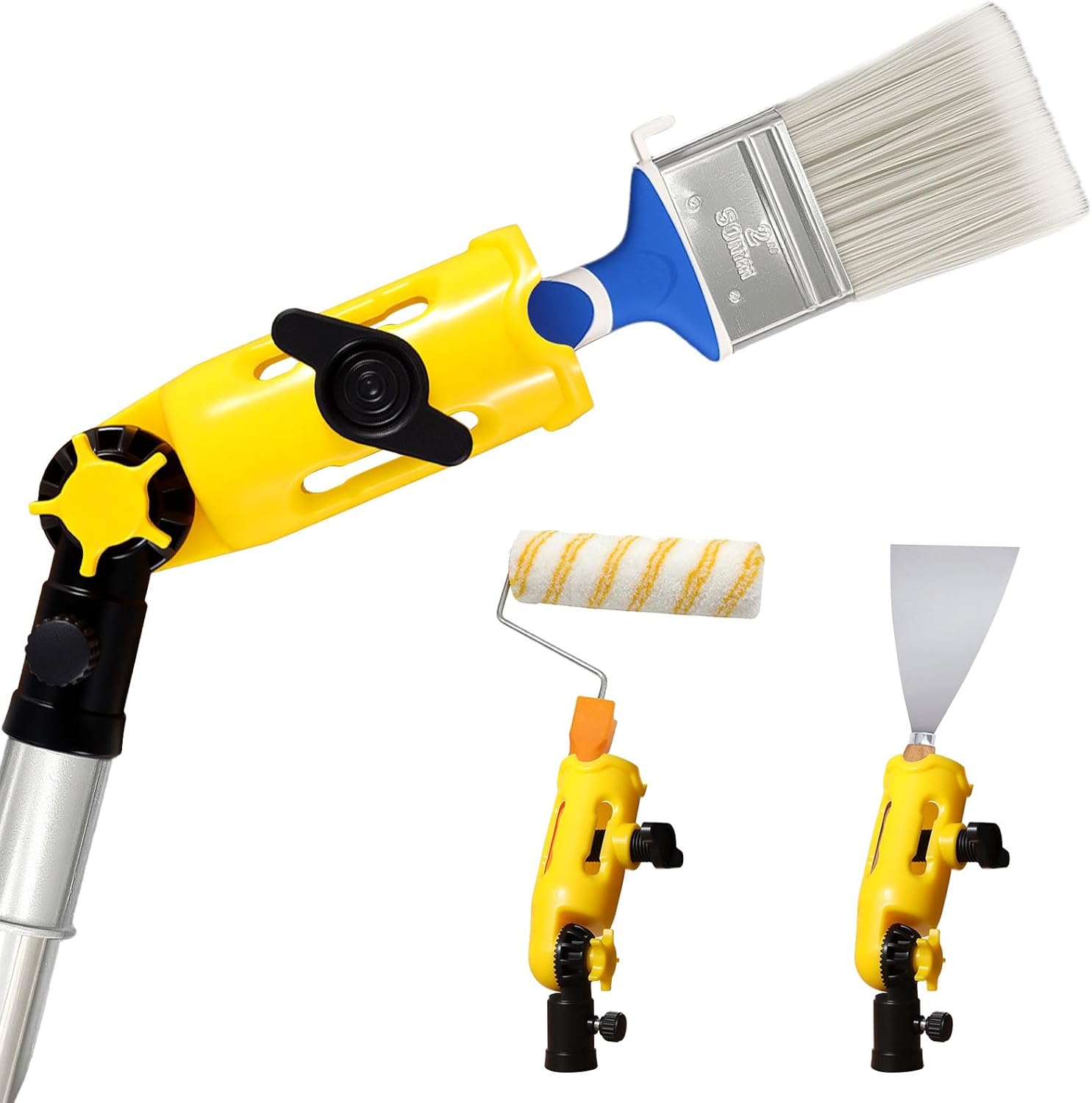 Amazon.com: Prozwee Upgraded Multi-Angle Paint Brush Extender Holder ...