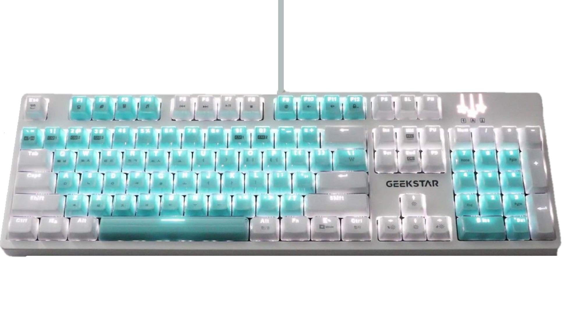 Buy Geekstar GK802 Mechanical Gaming Keyboard English Korean Kailh ...