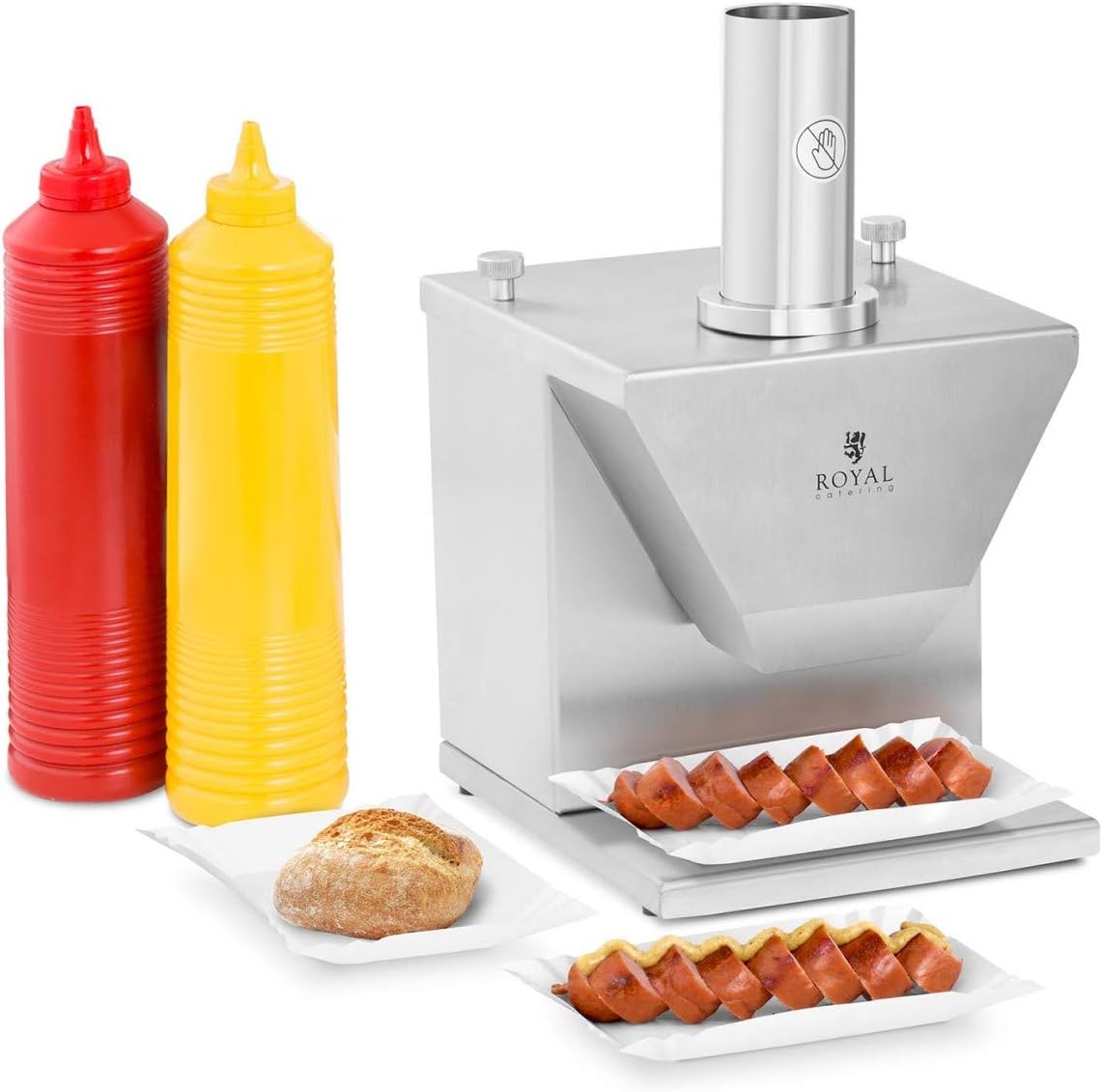 Royal Catering Electric Sausage Cutter Sausage Slicer RCSC-35E (105 W ...