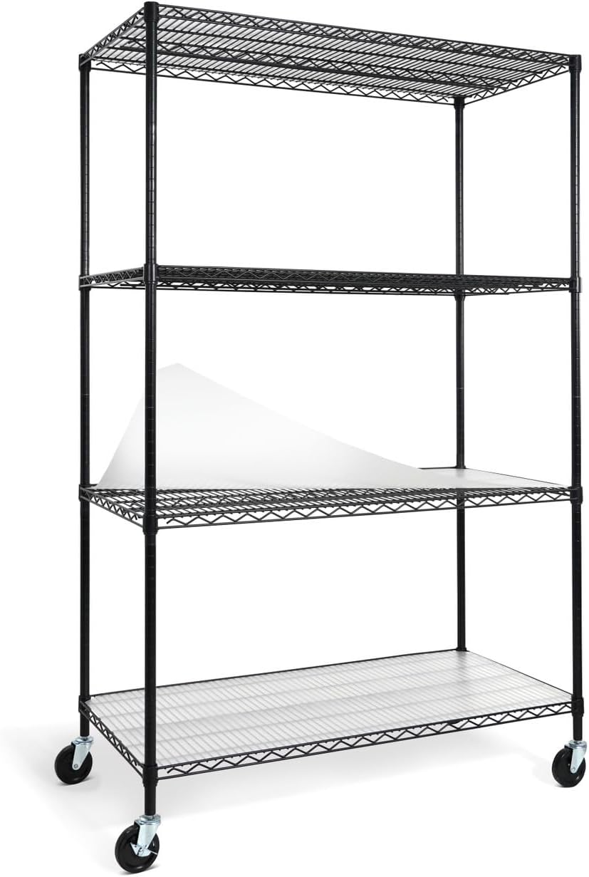 Amazon.com: CAPHAUS NSF Commercial Grade Heavy Duty Wire Shelving w ...