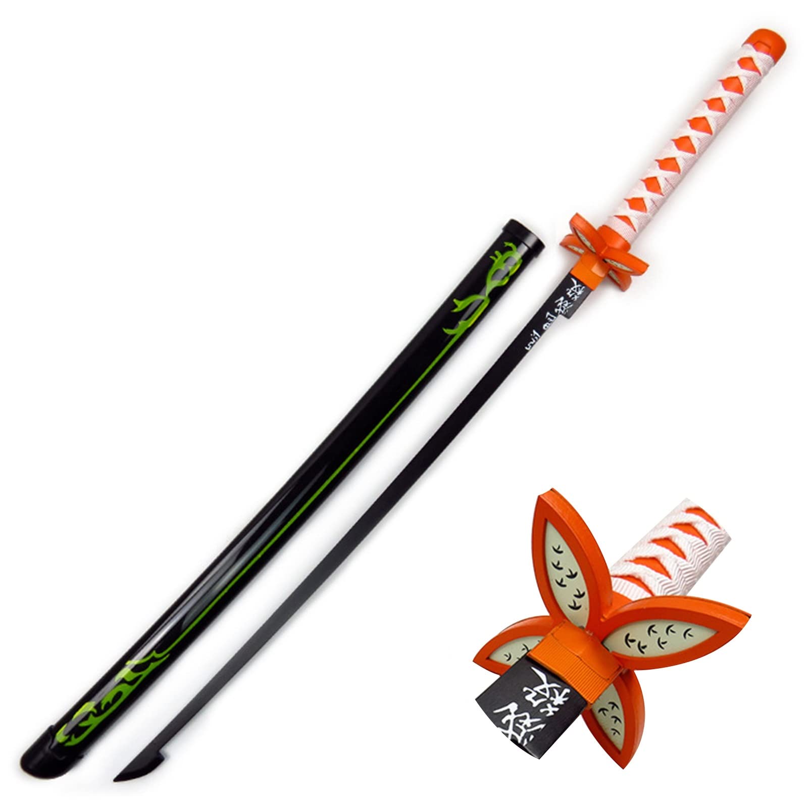 Buy NIANXINN Anime s Samurai , Katana, Wooden with Scabbard, Samurai ...