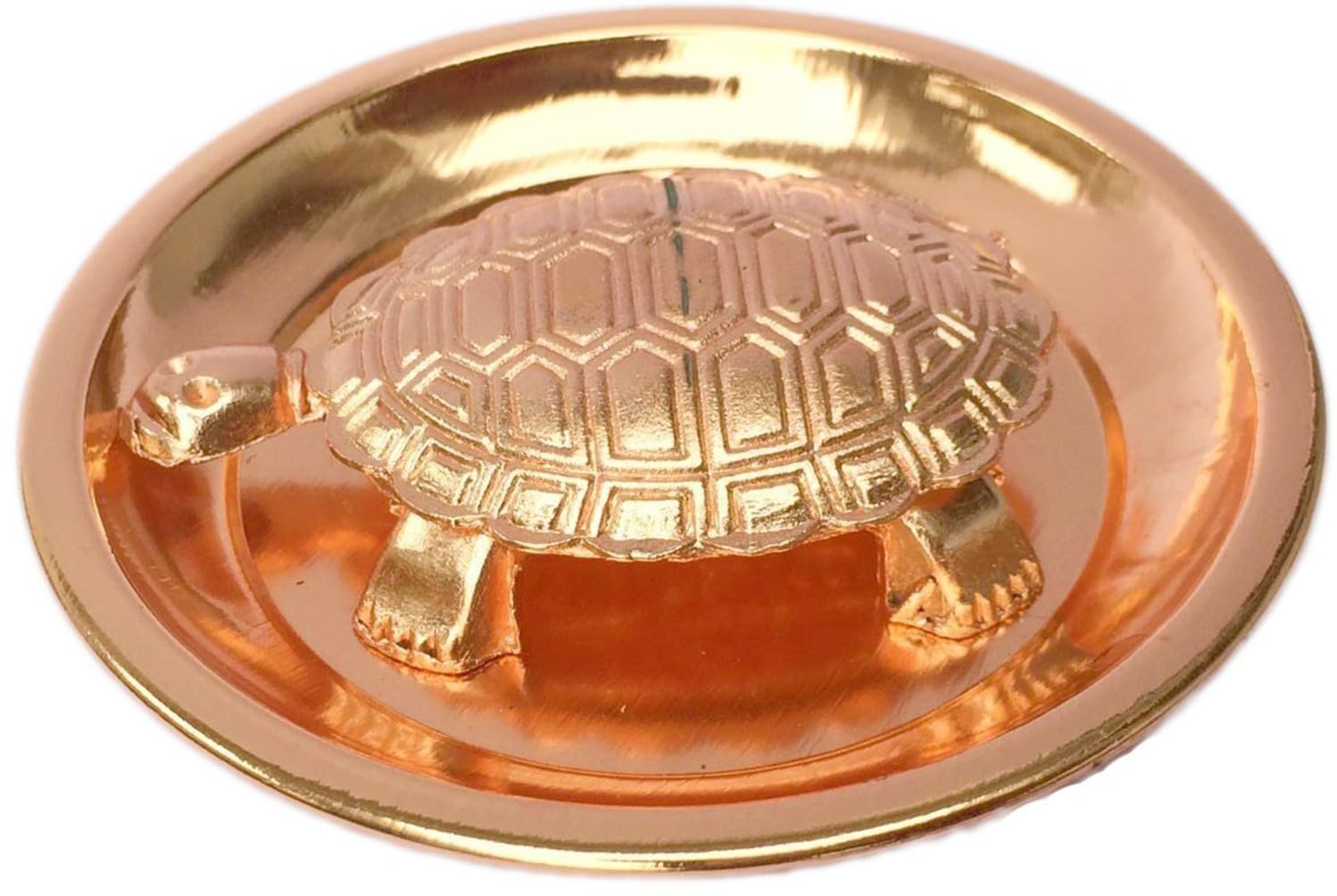Buy Copper Turtle-010 1.27 cm Feng Shui & Vastu Showpiece (Copper ...