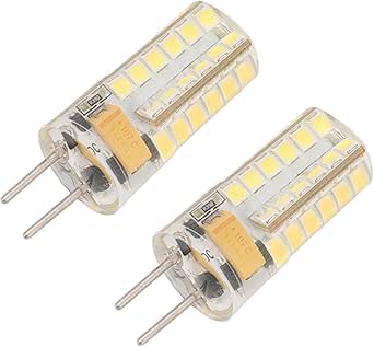 2 Piece Double Pin Base, White 6000K Color Temperature, LED Chip, Gy6 ...