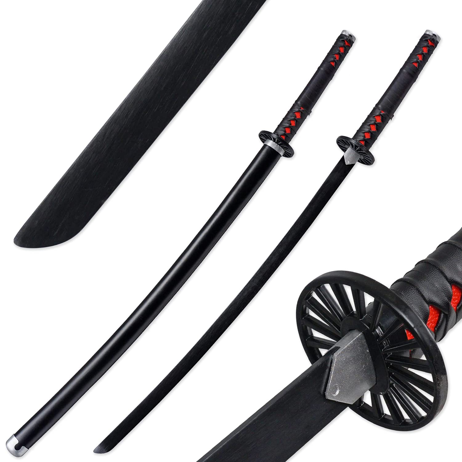 Snapklik.com : Carbon Steel Demon Katana, About 40 Inch Overall ...
