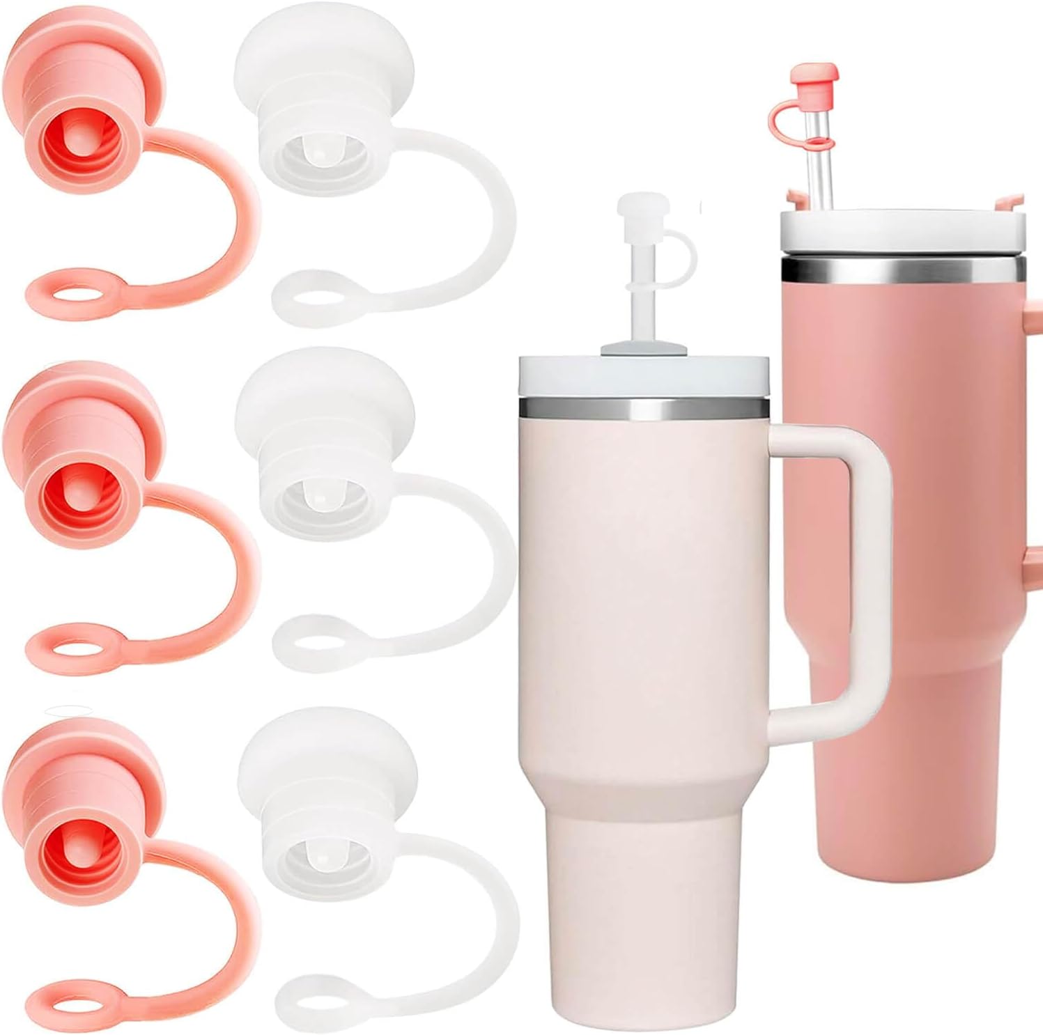 Amazon.com: 4pcs Straw Topper Cap for Stanley Straw Cover 40 oz 30 oz ...