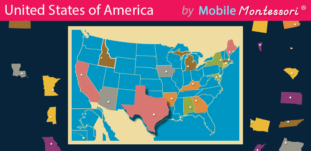 United States of America - A Montessori Approach to Geography with ...