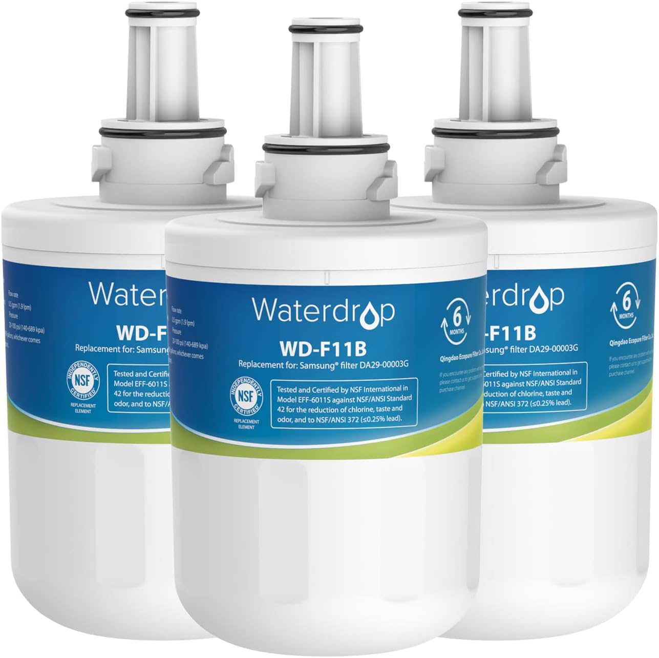 Amazon.com: Samsung Genuine DA29-00003G Refrigerator Water Filter, 1 ...
