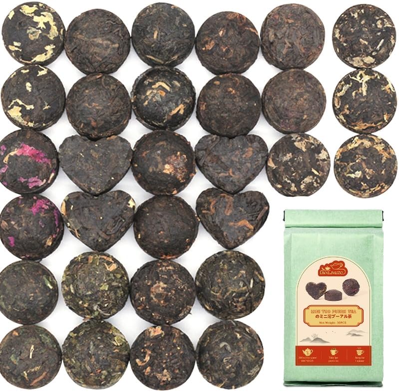 Amazon.com : Revival Tea Company Sticky Rice Pu-erh Tea - Puer Tea ...