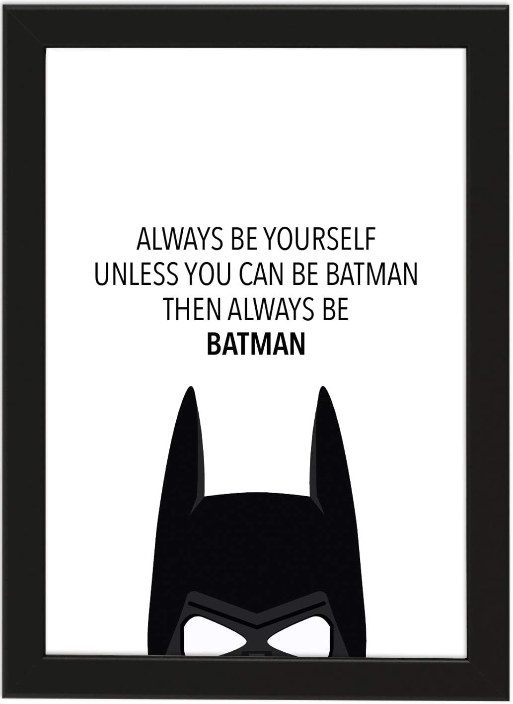 Deqosy - Poster Din A4 incorniciato con cornice nera, stampa artistica ...