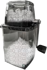 Amazon.com | Manual Ice Crushing Machine, Lightweight Mini Rotary Ice ...