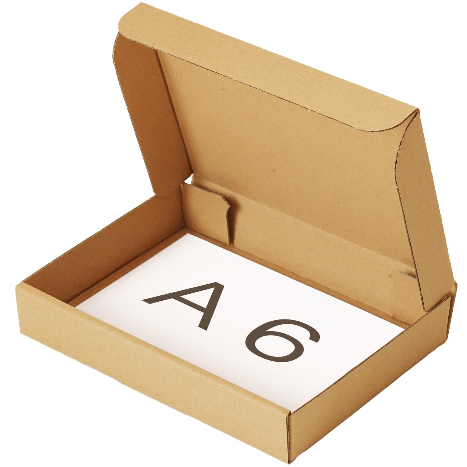 Amazon.co.jp: アースダンボール ゆうパケット 3cm A6 ダンボール箱 10枚 ミニ 段ボール箱 ID0404 : 文房具 ...