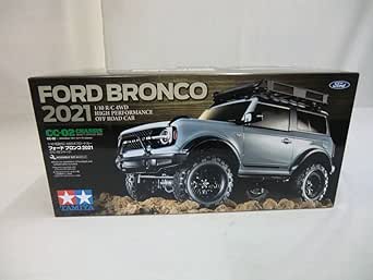 Amazon.co.jp: 1:10 Electric RC4WD Off-Road Car Ford Bronco 2021 (CC-02 Chassis) C 2022 TAMIYA ...