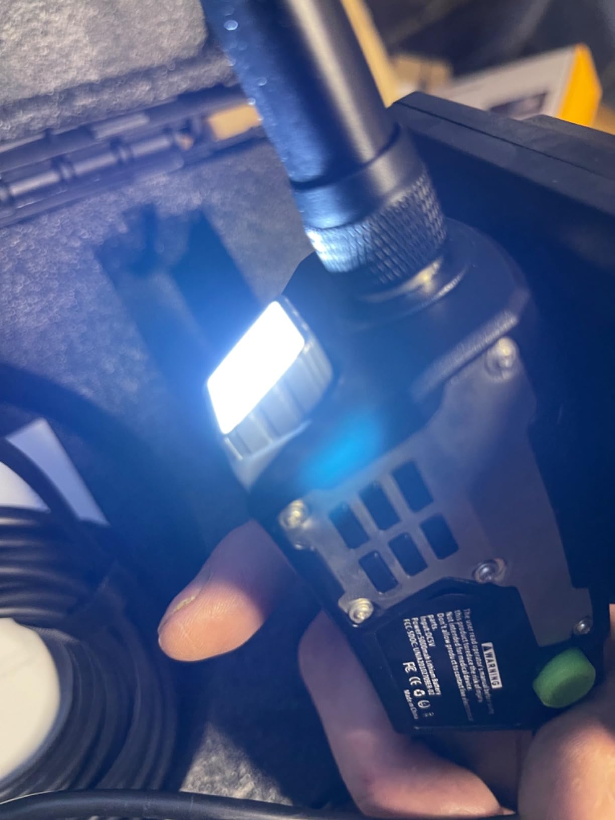 T27 Triple Lens Inspection Camera with 32.8FT Semi-Rigid Cable, ILIHOME ...