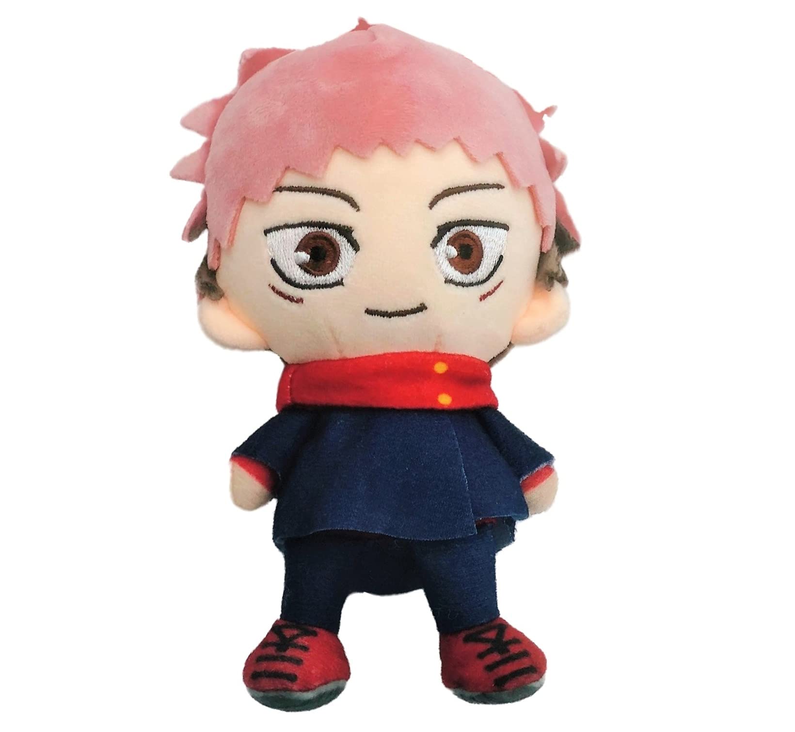 Uoozii Jujutsu Kaisen Plush Yuji Itadori Plushie Gojo Satoru Cosplay ...