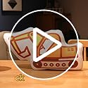 Amazon.com: XItbyja 3D Bulldozer Truck Plush Pillow Stuffed Engineering ...