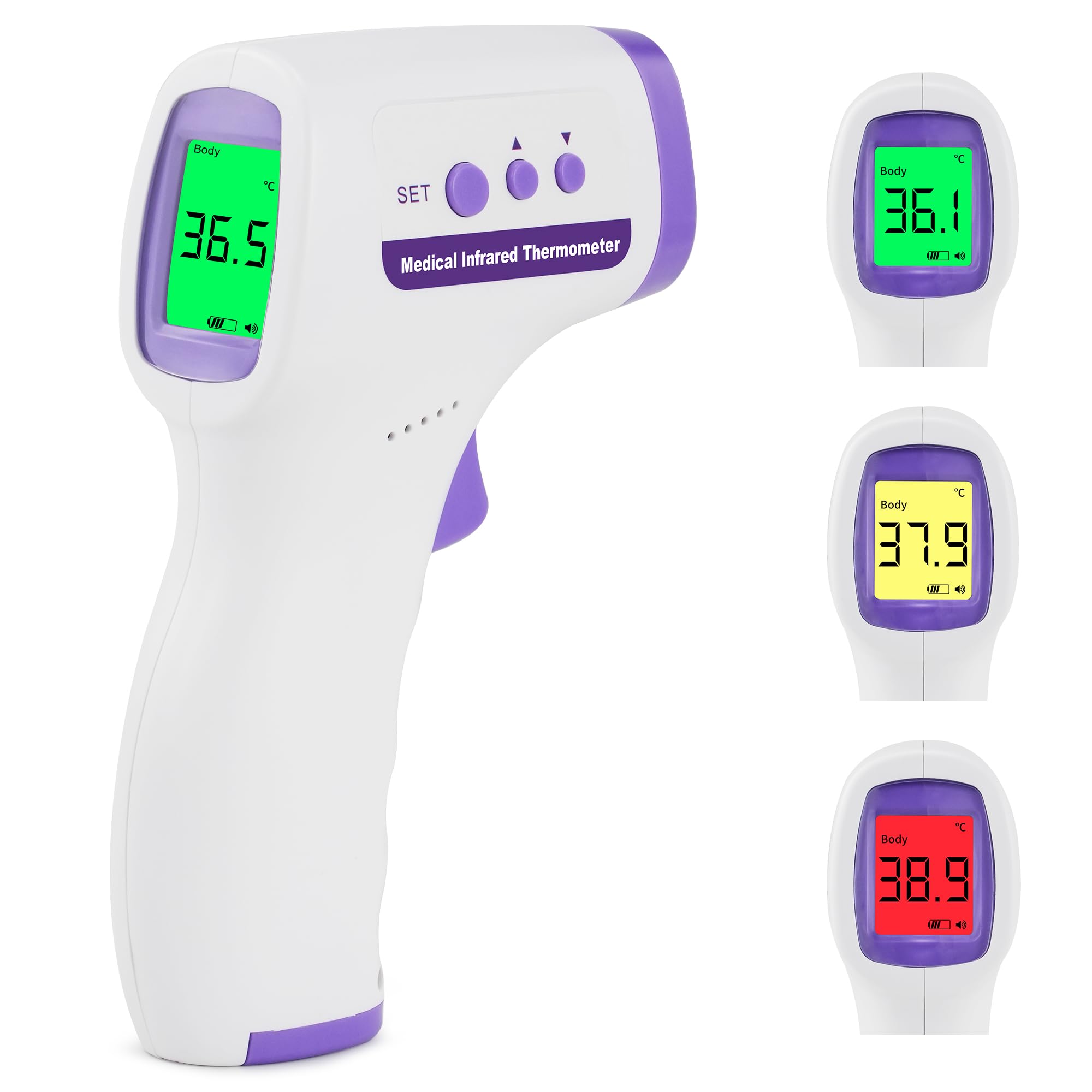 Amazon.com: BOFEISI Contactless Thermometer - Non-Contact Thermometer ...
