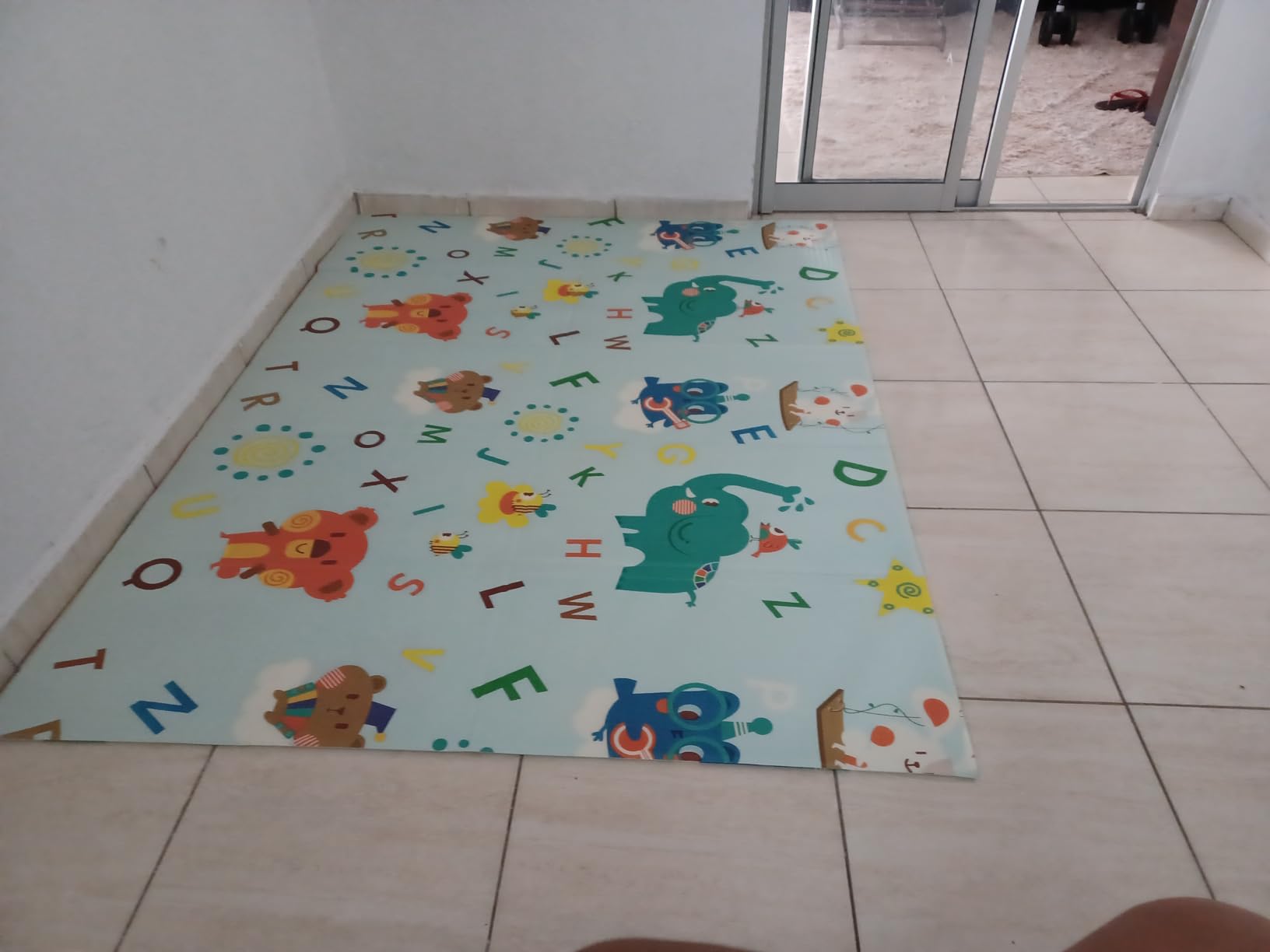 Tapete Infantil Emborrachado Dobrável Dupla Face Educativo (London ...