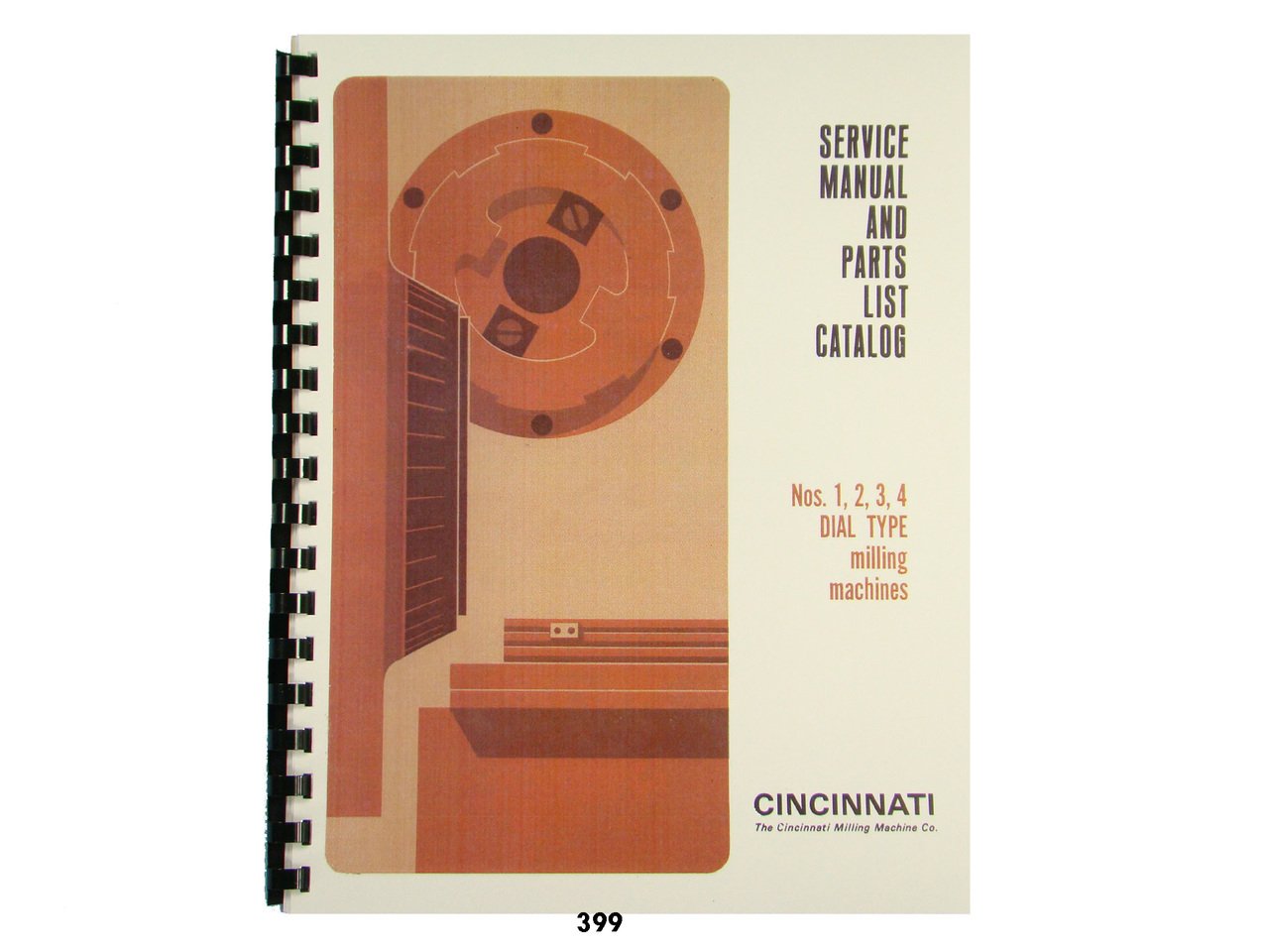 Cincinnati 1, 2, 3,&4 Milling Machine Dial Type Service & Parts List ...