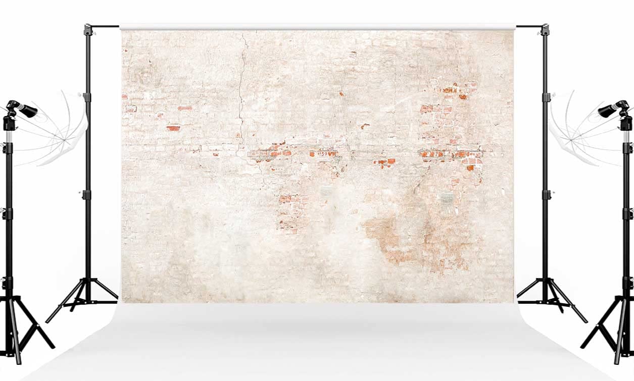 Studio Background Cloth Kate Brick Wall Photo Backdrop - 10x6.5ft Red ...