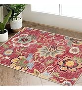Amazon.com: Beeiva Floral Entry Rugs for Inside House,2x3 Non Slip ...