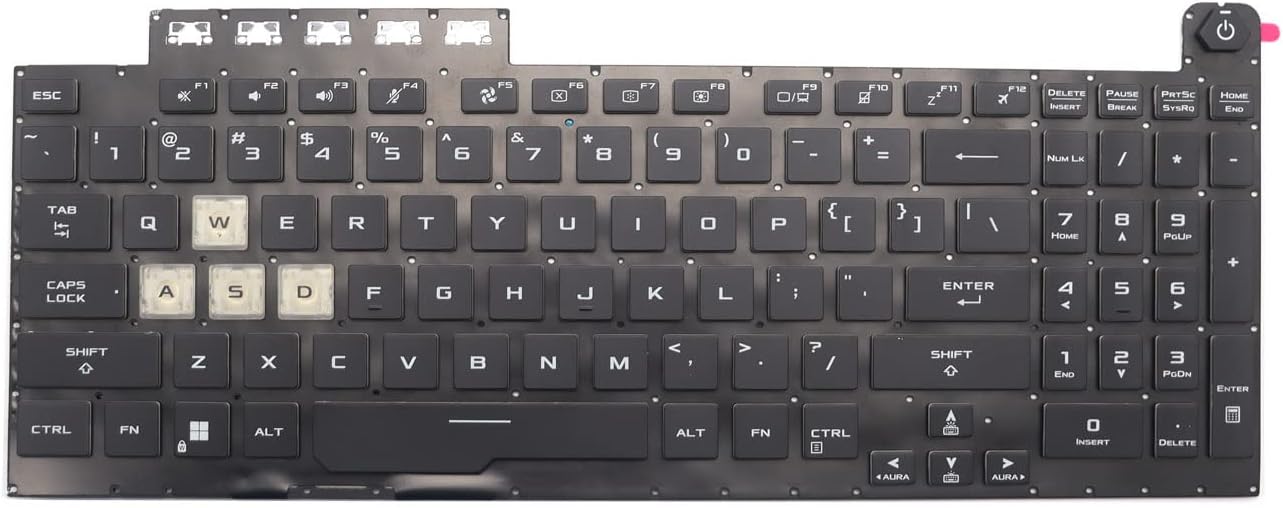 Amazon.com: New Replacement Keyboard for Asus TUF Gaming A15 F15 FA507 ...
