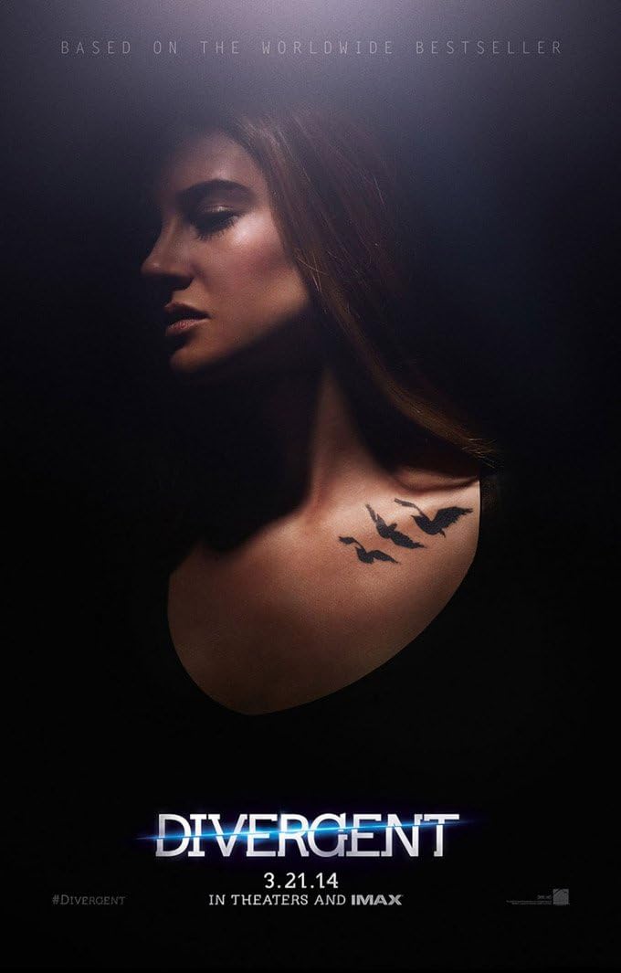 Amazon.com: DIVERGENT MOVIE POSTER 2 Sided ORIGINAL Advance 27x40 ...