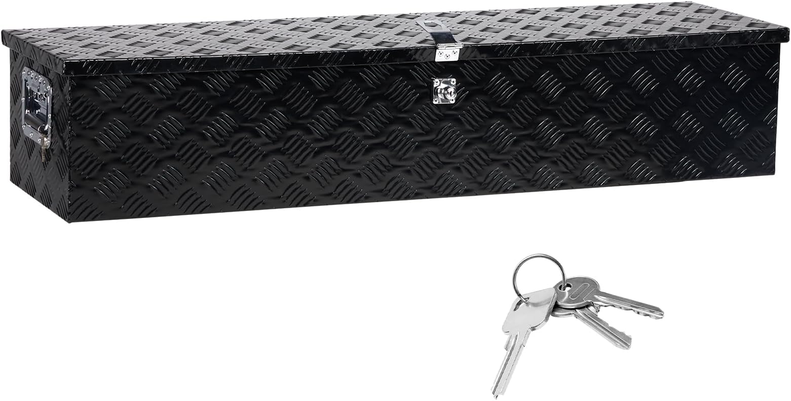 Amazon.com: suntonmoto 35"(L) x 12"(H) X 12" (D) Aluminum Black Trailer ...