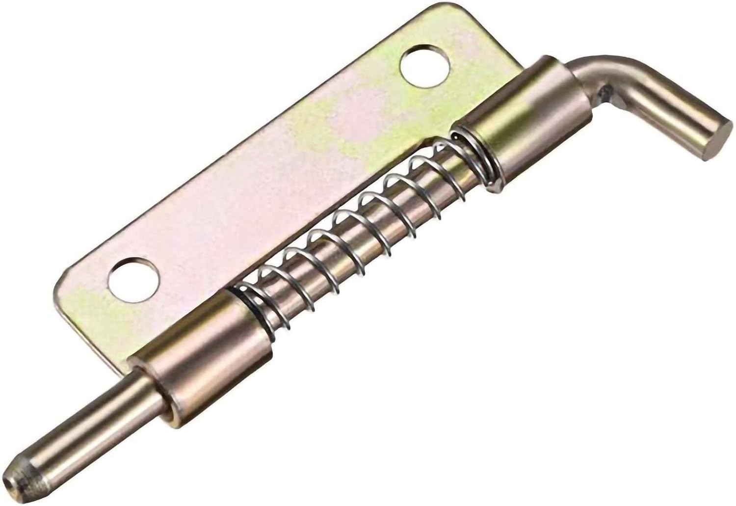 Saim Locked Spring Loaded Metal Fixed Security Barrel Bolt Latch 5.5cm ...